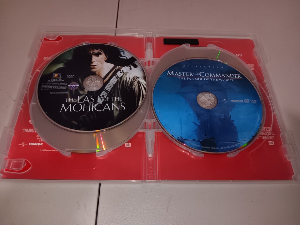 4 Action Film Favorites DVD Widescreen, 4 discs, Cast Away, Last of the ...