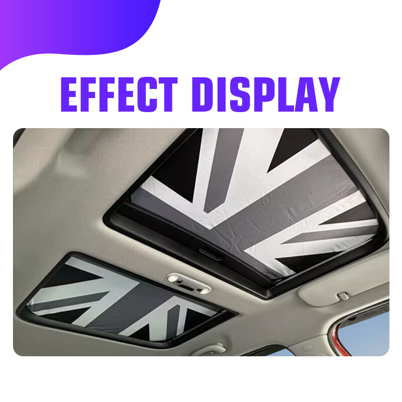 2x For MINI Cooper R54 R55 R56 R60 F55 F56 Sunroof Sun Shade Foldable ...