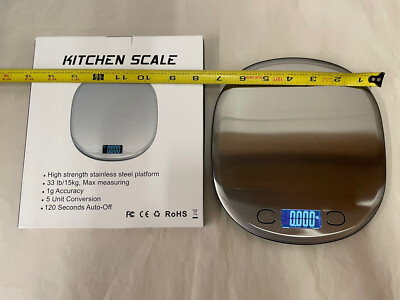 Digital Food Kitchen Shipping Postal Scale with 33 Lb Capacity | eBay