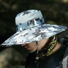 Brim Boonie Hat UPF 50+ Mesh Bucket Outdoor Caps Tactical Camo 15CM ...