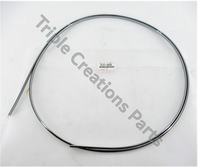 52751-50030 Toyota Moulding Rear Bumper 5275150030 Genuine OEM Part for ...