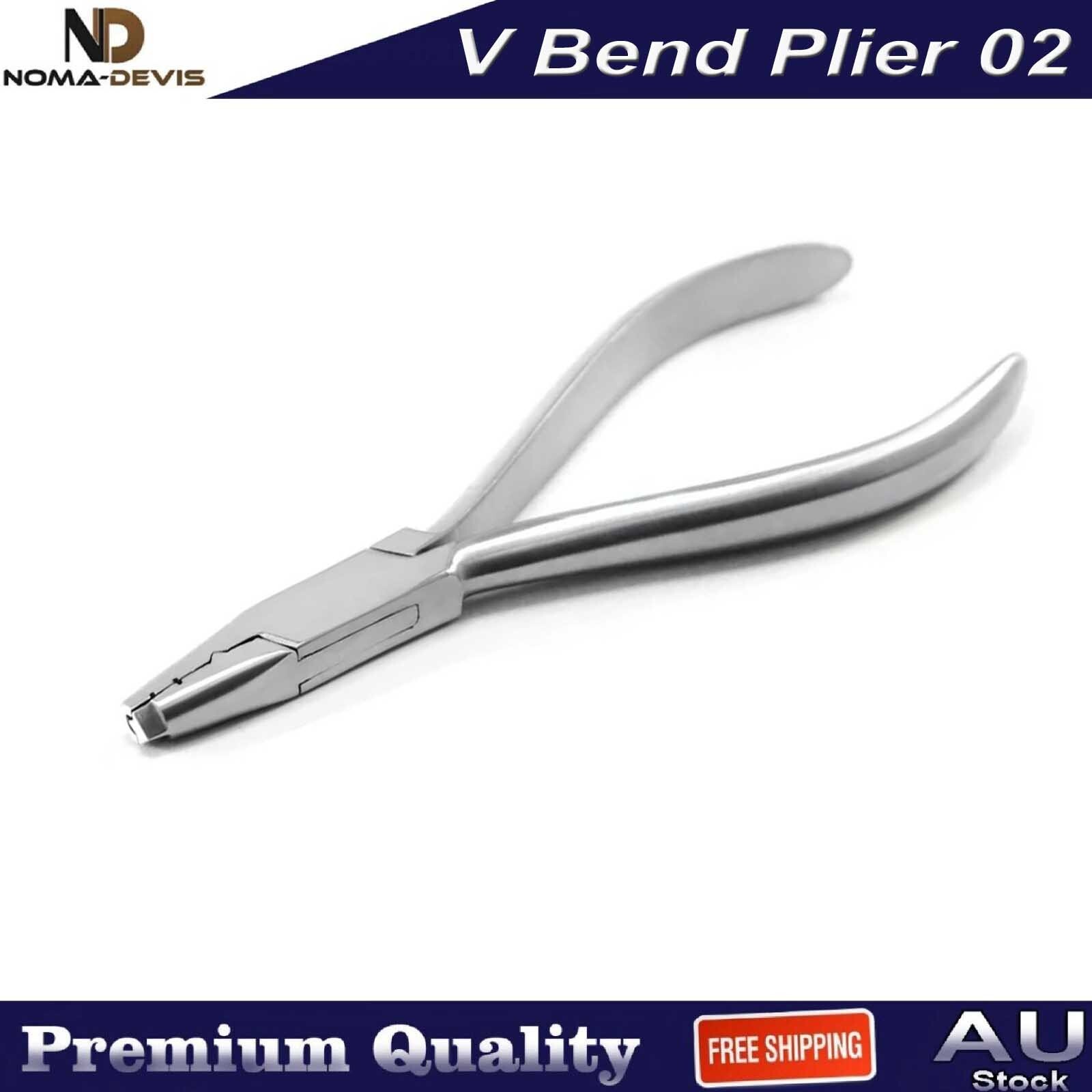 V Stop Bend Plier 02 Dental Braces Bend Wires Forming Orthodontic ...