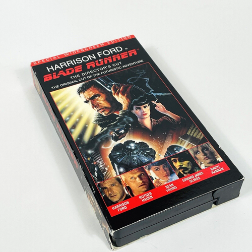 Blade Runner Special Widescreen Edition VHS with Harrison Ford Rutger ...