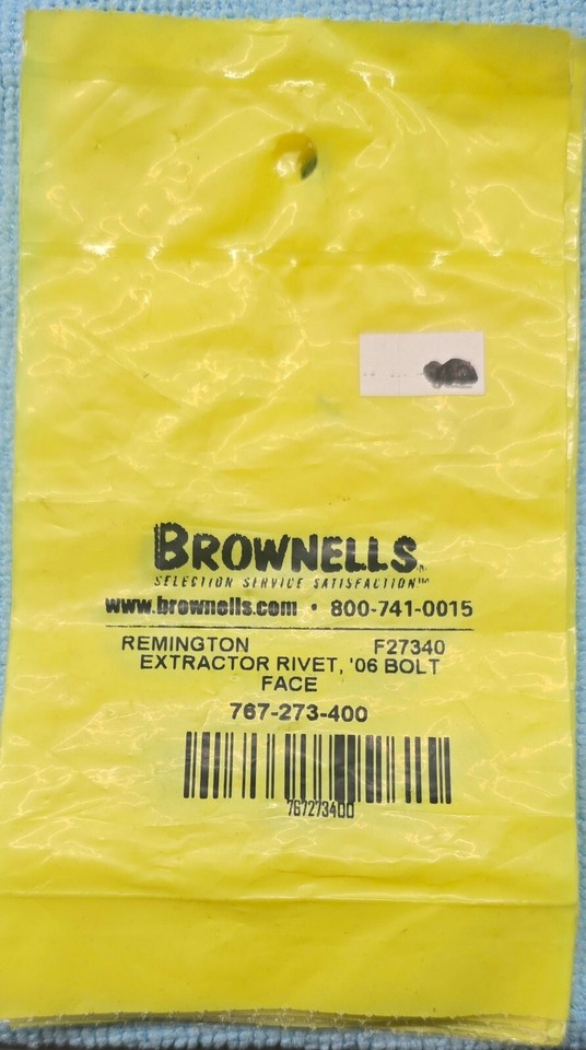 Remington Model 700 Rifle, Extractor Rivet- '06 Bolt Face, part# 27340 ...