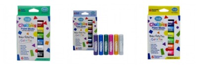 Boyle Chubbies Paint Sticks Non-Toxic, No brush or water needed | eBay