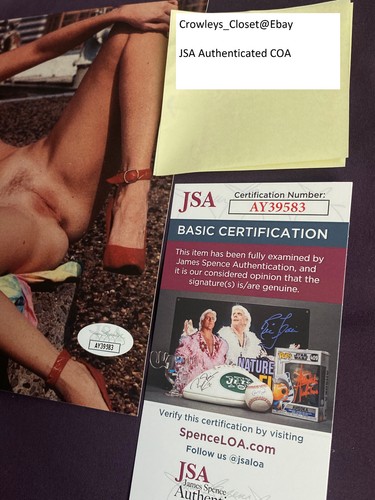 Kayla Kleevage Signed Fine Art Nude 8X10 Photo JSA COA | eBay