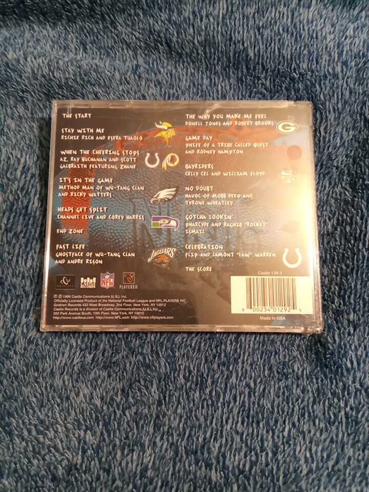 Various - NFL Jams (1997) CD Method Man Ghostface Killah Havoc Phife ...