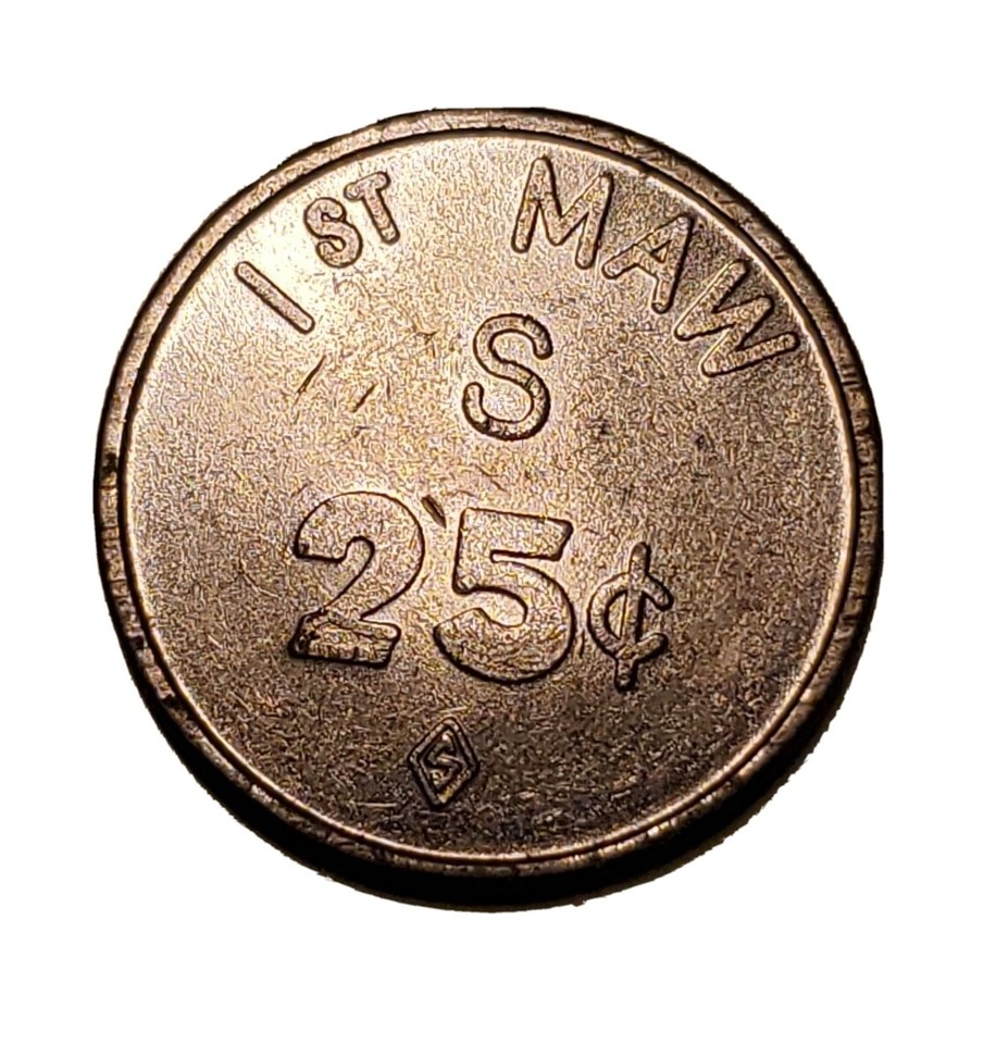 Marble Mountain Air Facility (Danang), S. Vietnam Trade Token: 1st Maw ...