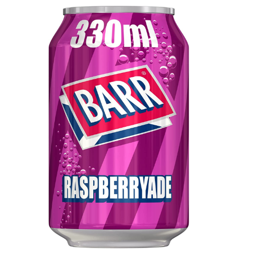 Barr Cherryade Lemonade DNB Shandy Cola Bubblegum Ginger Fizzy Drink ...