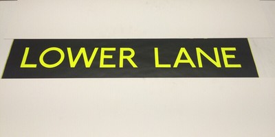 Liverpool Bus Blind July96 42"- Lower Lane | eBay UK