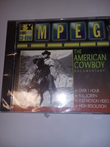 MPEG Movie: The American Cowboy Documentary CD-ROM FF1 701679100359| eBay