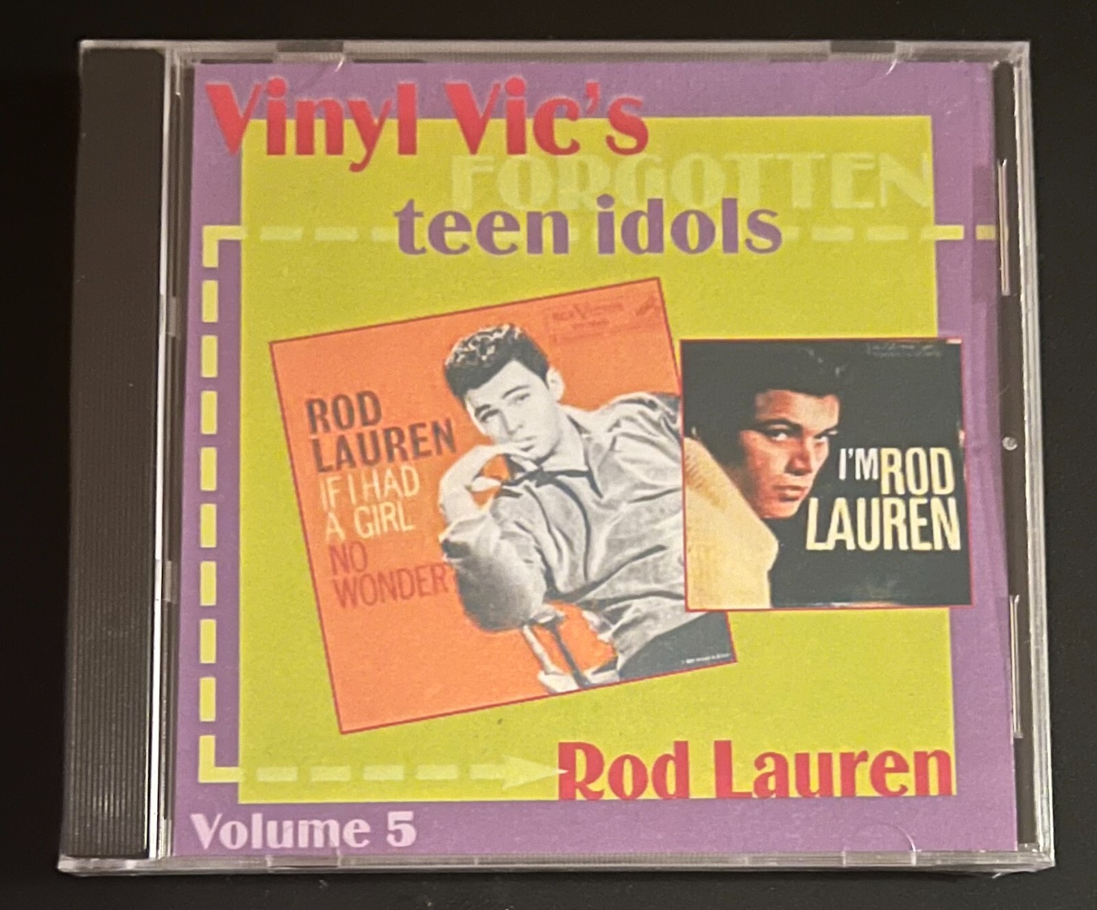 VINYL VIC'S FORGOTTEN TEEN # 5 ROD LAUREN - CD BRAND NEW | eBay