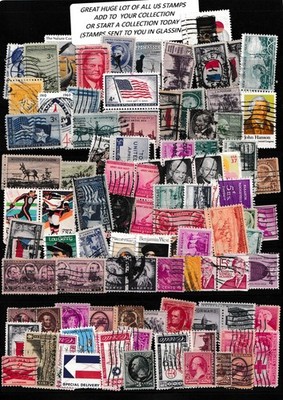 Large Stamp Lots: M4638- 19th/20th CENTURY USED STAMPS OVER 100 GREAT ...
