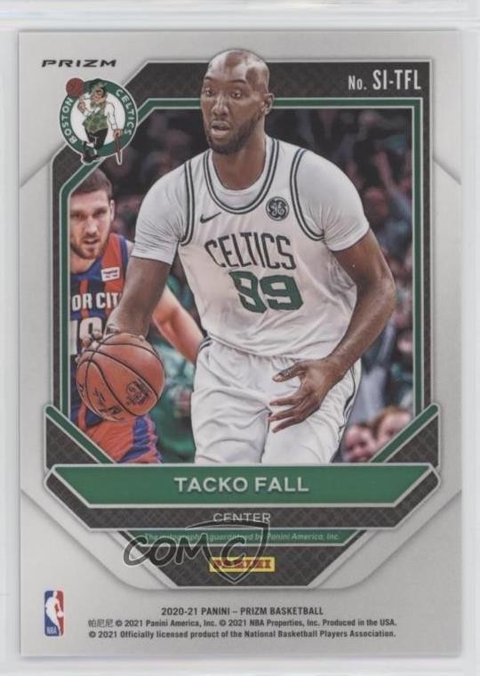 2020-21 Panini Prizm Signatures Silver Prizm Tacko Fall #SI-TFL Auto ...