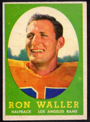 1958 Topps #72 Ron Waller VG-EX | eBay