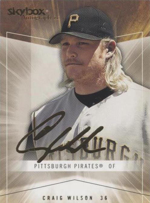 2005 Skybox Autographics - Craig Wilson #44 Insignia /150 for sale ...