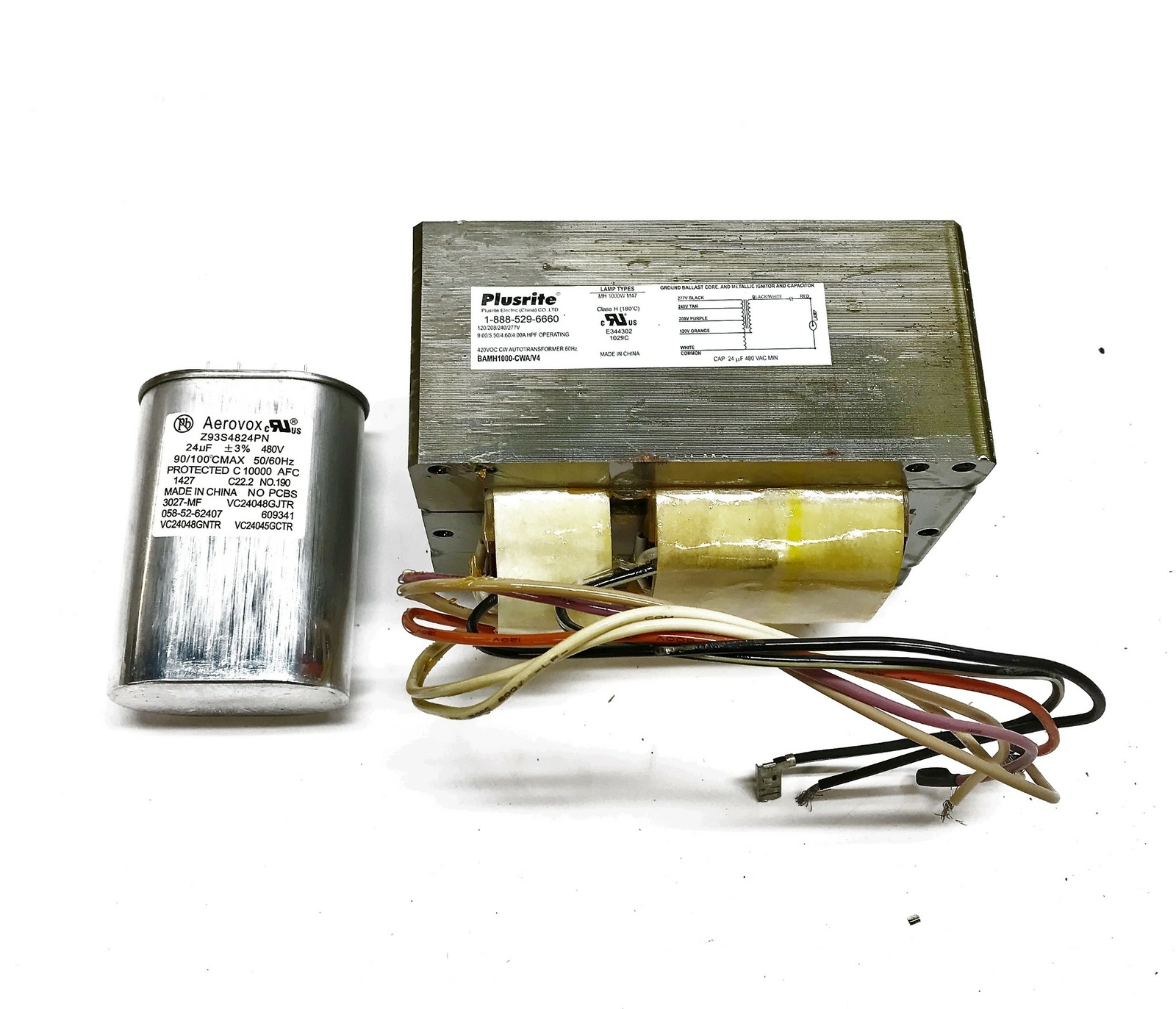 Plusrite Electronic Ballast Kit BAMH1000-CWA/V4 NOS | eBay