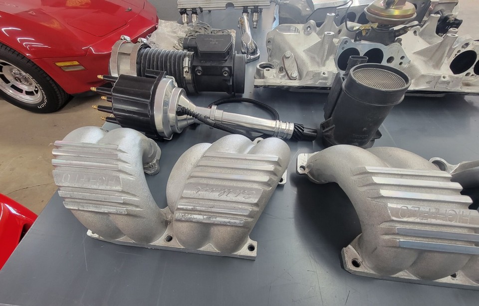 Edelbrock TPI System W/ Computer Harness Xfi Edash Unit Throttle Body ...