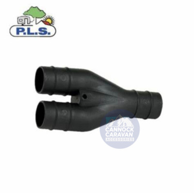 Caravan Waste Water Outlet Y Pipe Connector 28.5mm Waste Hog / Master ...