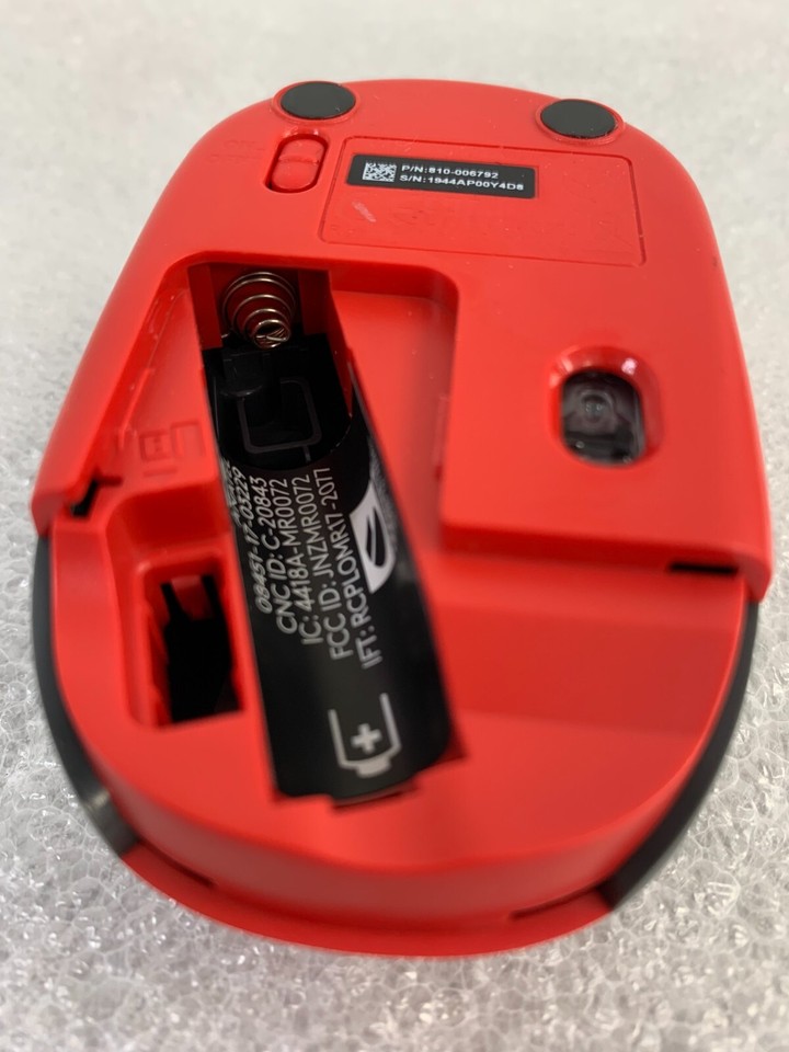 GENUINE Logi M187 Wireless Mini Mouse RED NO DONGLE FREE SHIPPING | eBay