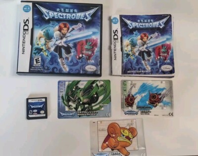 Spectrobes Nintendo DS Game 2007 with Case Manual and 3 Cards Tested ...