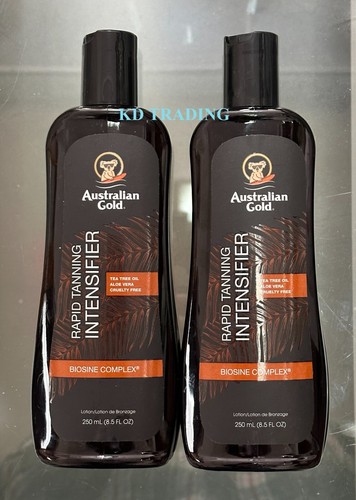 Australian Gold RAPID TANNING INTENSIFIER LOTION w/ BIOSINE COMPLEX ...