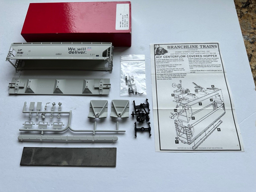 HO Scale Covered Hopper Kit Union Pacific By Branchline Trains | eBay
