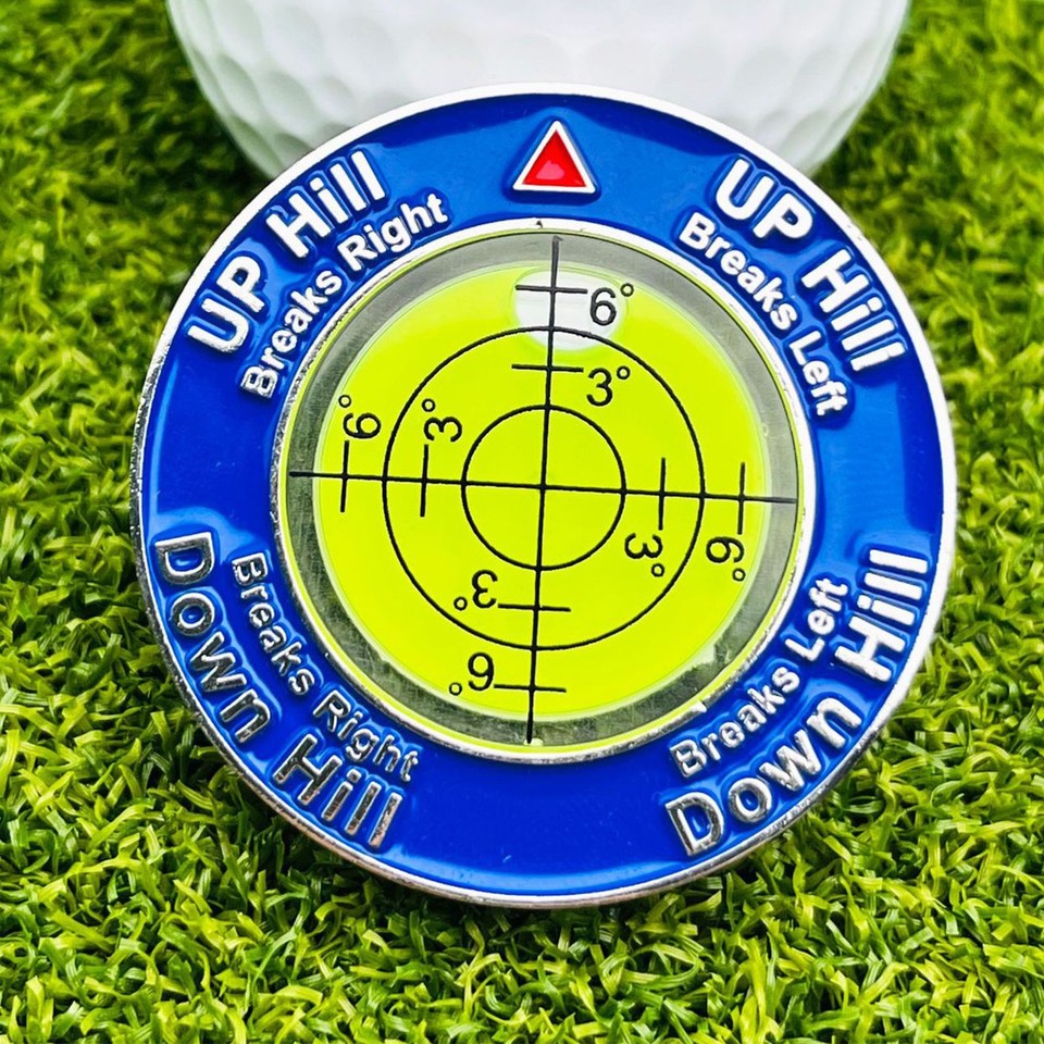 Golf Putt Green Reader Golf Ball Marker Level High Precision Golf ...