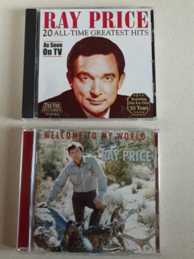 20 All Time Greatest Hits Music CD Ray Price Tee Vee Records Plus 1 ...