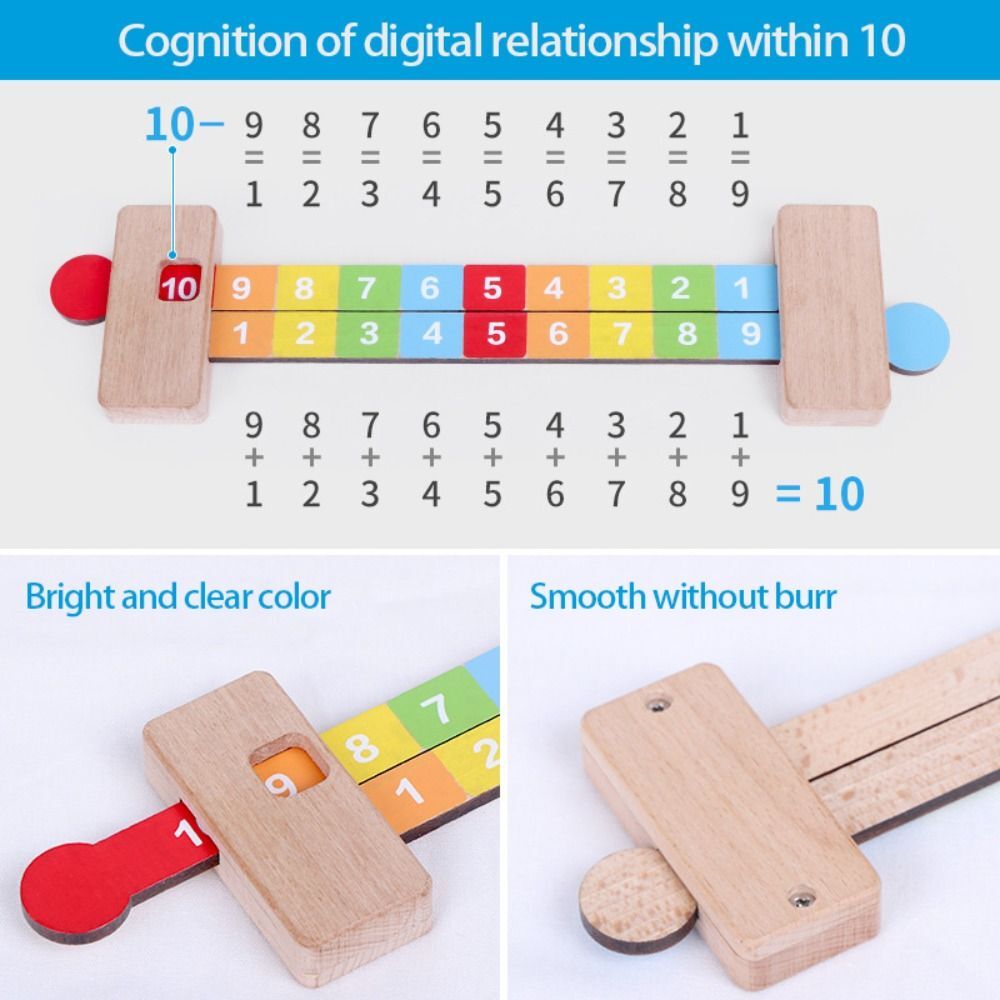 Decomposition Ruler Teaching Addition Ruler Digital Resolution Ruler | eBay