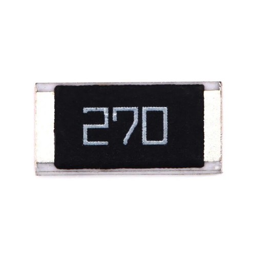 50 pcs 2512 SMD Chip Resistor 27 ohm 27R 270 1W 5% Passive Components ...