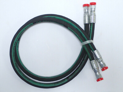 AEROQUIP MATCHMATE PLUS HYDRAULIC HOSE SET GH781-4, 6.4mm (1/4") OAL 30 ...