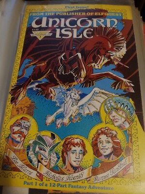 Vintage, UNICORN ISLE COMIC BOOK FIRST ISSUE BOX 57 | eBay
