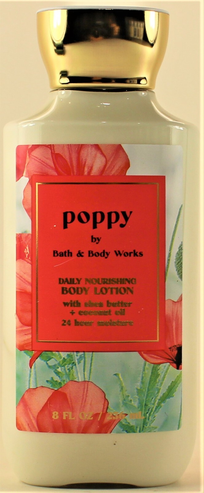 Bath & Body Works POPPY Body Lotion Moisturizer Cream 8oz | eBay