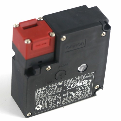 Omron NEW D4NL-2DFA-B PLC Safety Door-Lock Switch 24VDC 10A 2NC + 2NC ...