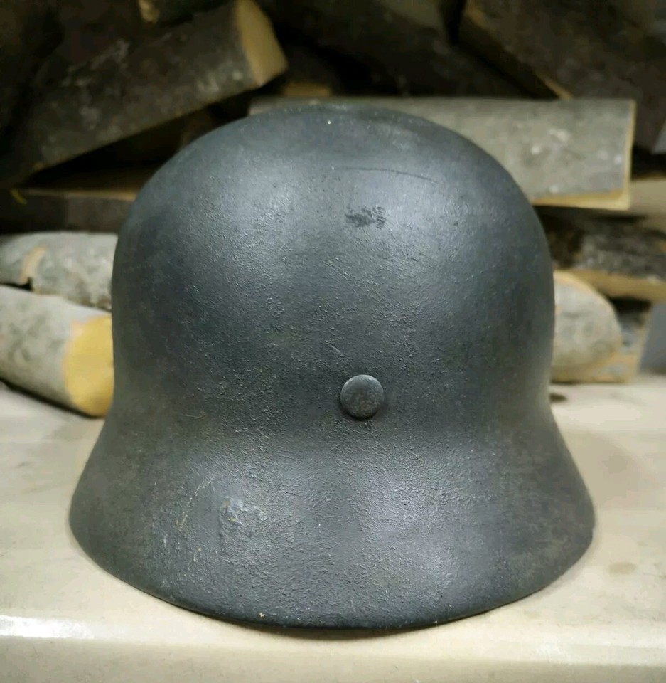 WW2 M40 German Helmet WWII M40 Combat helmet size 62 Free Shipping | eBay