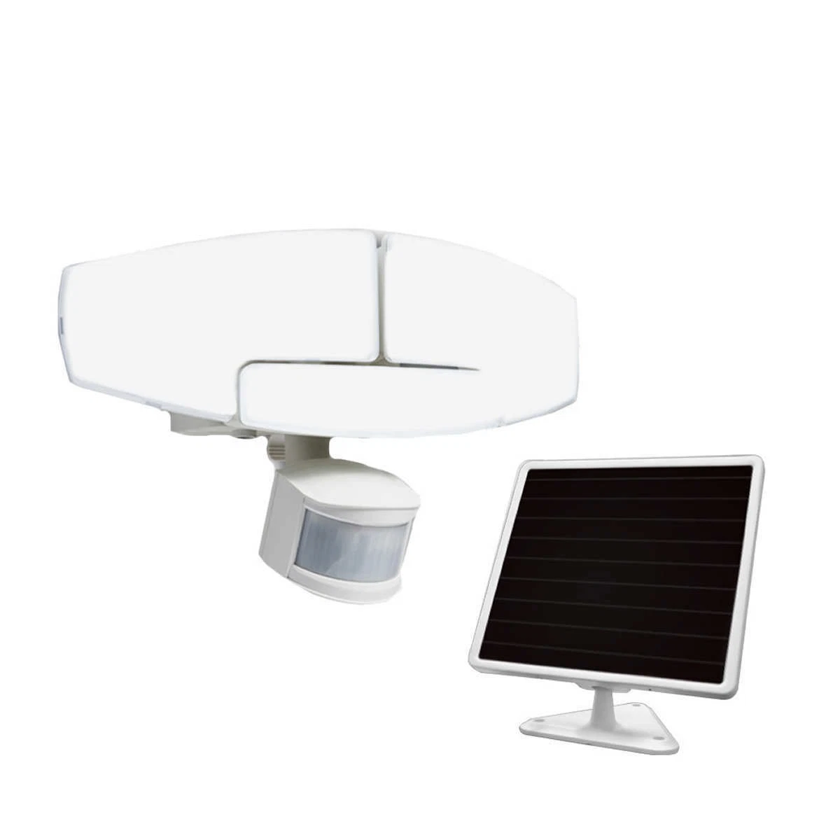 Sunforce Solar 180 Degree White Motion Activated Outdoor