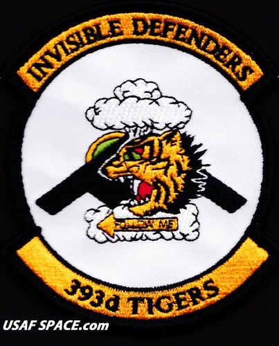 USAF 393 BOMB SQ - TIGERS - INVISIBLE DEFENDERS -STEALTH BOMBER ...