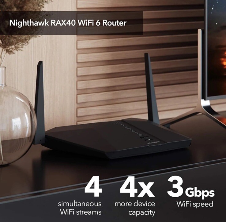 NETGEAR Nighthawk AX3000 - RAX40 Ax4 4-Stream Wi-fi 6 Router | eBay