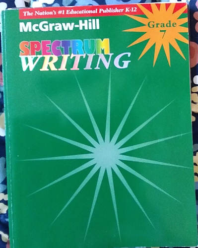 McGraw-Hill Spectrum Writing workbook - Grade 7 1577681479 | eBay
