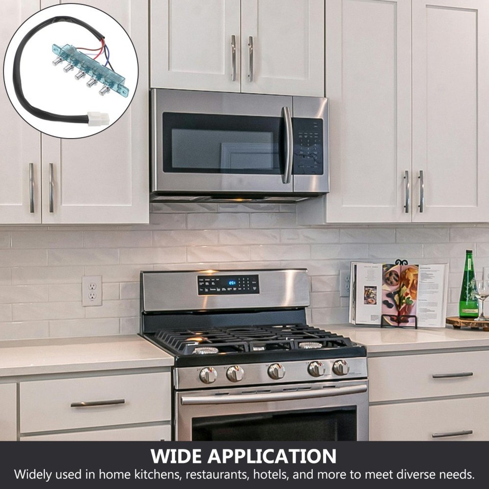 Range Hood Switch Button Accessory Kitchen Ventilation 5-Key Control ...