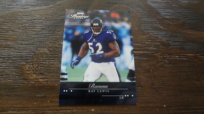 2002 PLAYOFF PRESTIGE # 13 RAY LEWIS FOOTBALL CARD | eBay