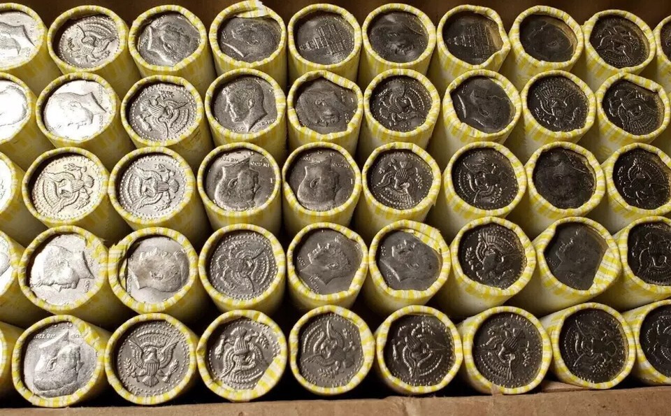 Kennedy Half Dollar Unsearched Bank Rolls! 20 COIN ROLL! Look for ...