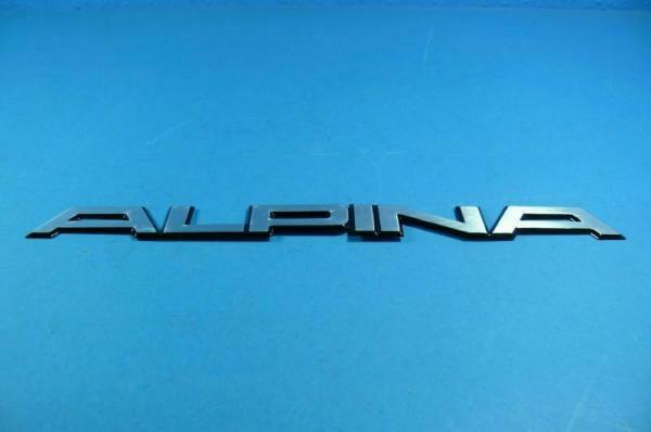 Original BMW Alpina Lettering Emblem Fits for BMW E3 E9 E21 E24 E28 ...