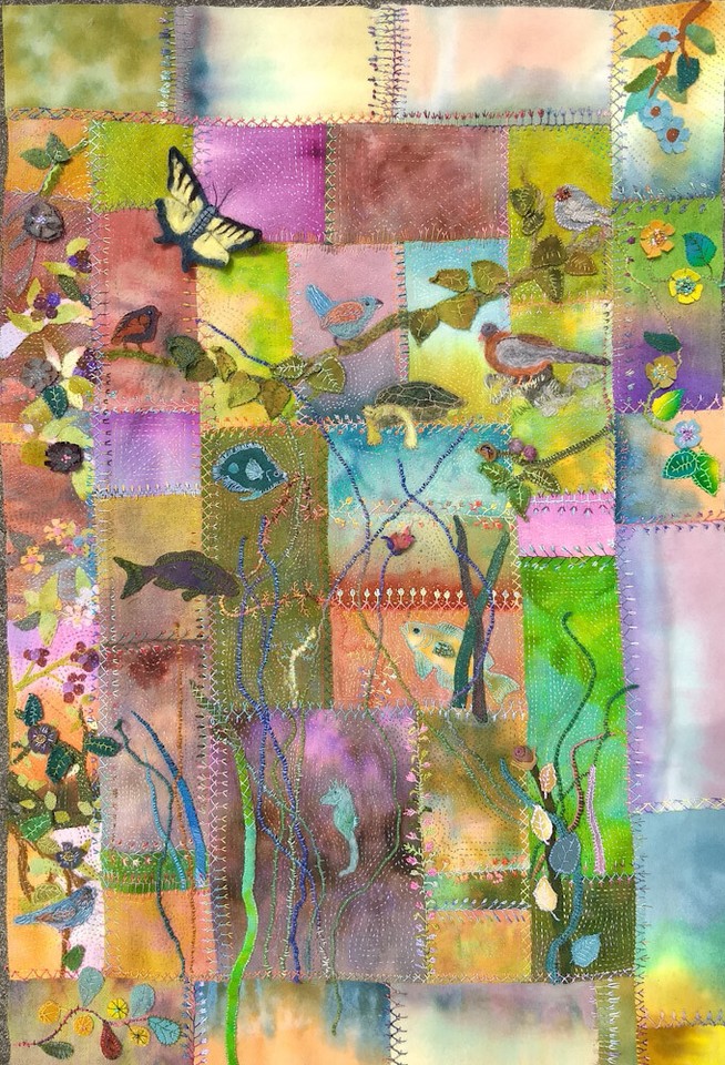 Doodle Felted Applique pattern by Critter Pattern Works For self ...