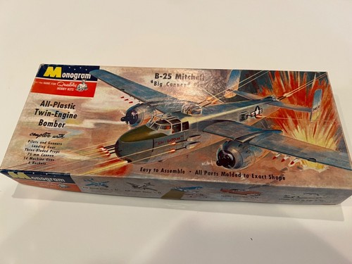 Rare Very Early Monogram B-25 Mitchell Big Cannon from 1955 | eBay