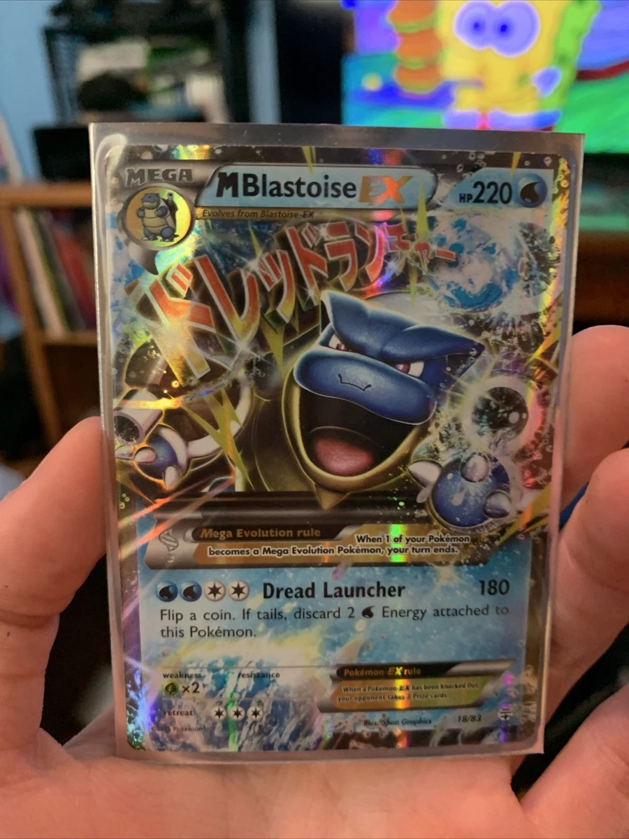 Mega Blastoise Card Ex