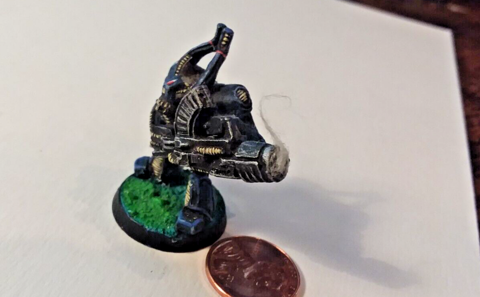 Warhammer 40k Chaos Space Marine Champion miniature pro painted metal ...