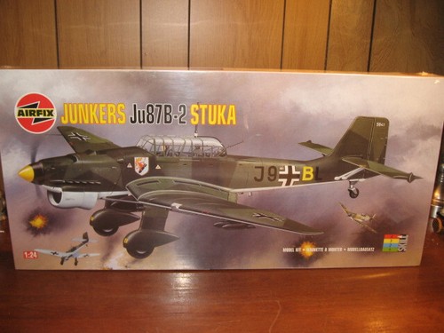 Airfix Junkers Ju87B-2 Stuka Model Kit 1/24 18002 | eBay