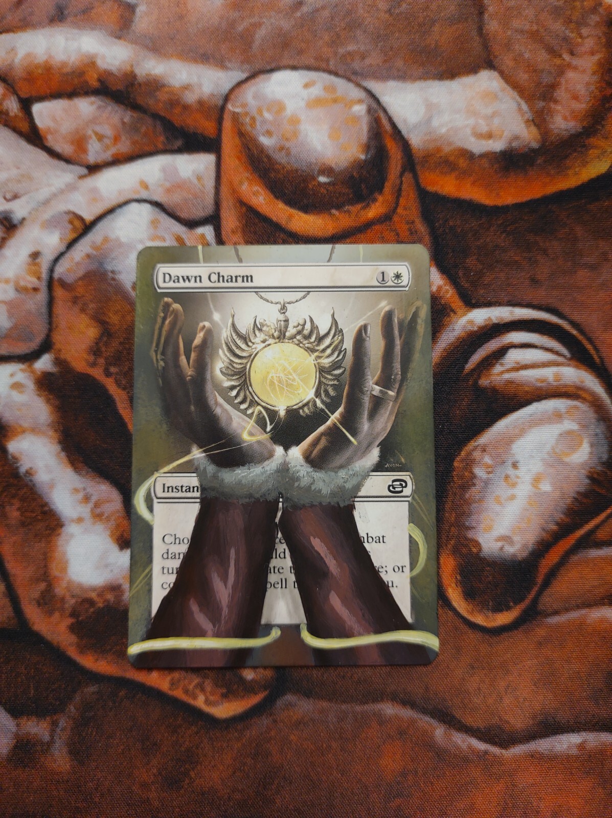 Magic the Gathering Dawn Charm #2 Hand Painted Unique Custom MTG Alter | eBay
